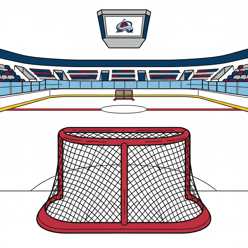 Colorado Avalanche Coloring Pages - Create Your Own Fan Art | Dream & Color